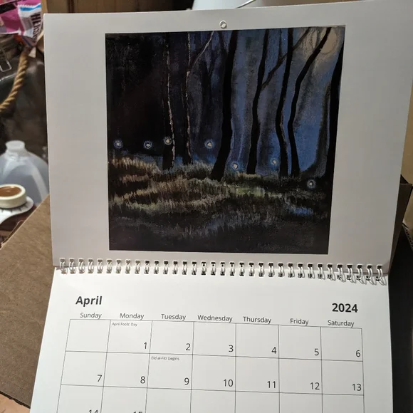 Hand Crafted | Art | Wall Calendar With Original Illustrations By Irina ...